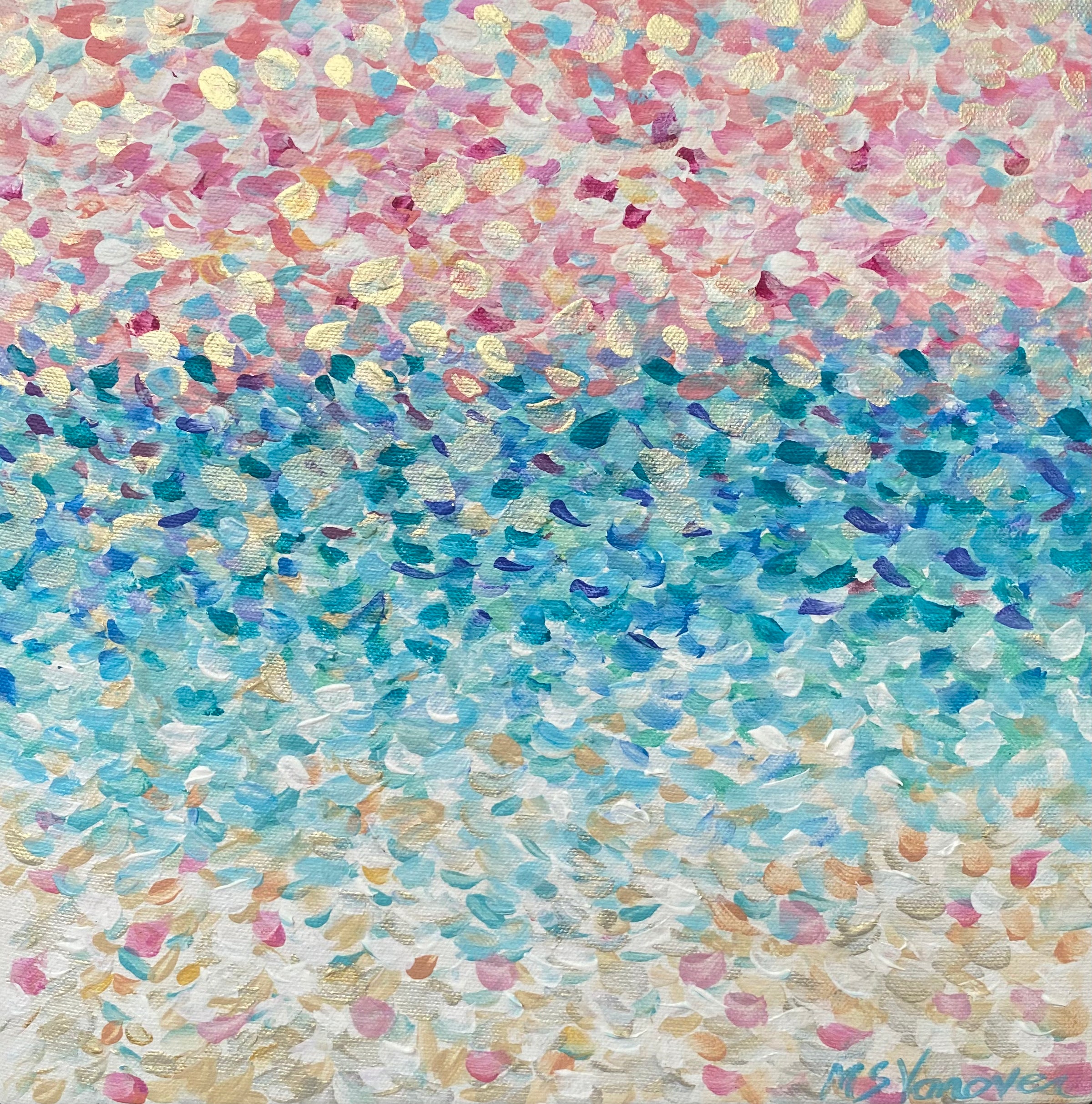 Blue Wave . 8 x 8 – Missy Vanover